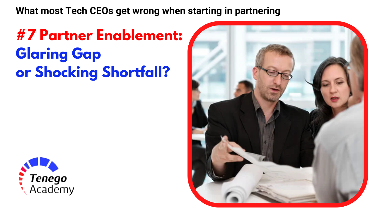 Partner Enablement: Glaring Gap or Shocking Shortfall? – What most Tech ...
